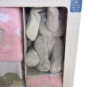 Disney | Accessories | Disney Store Dumbo Pink Girl Baby Gift Set 92m ...